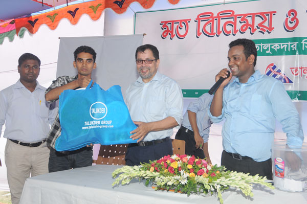 Talukder Group of Industries recently held a meeting to discuss ...